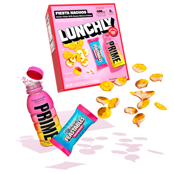 Fiesta Nachos - Nacho Chips With Queso Blanco & Salsa - Lunchly